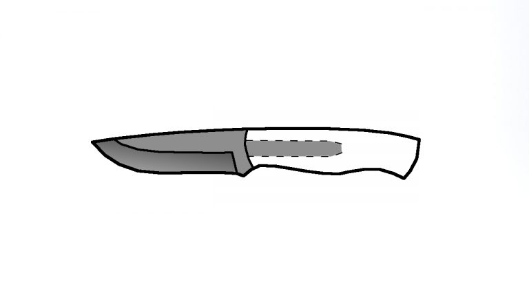 Knife Tang Types: Everything You Need to Know + Illustrations – Knife ...